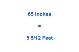 65 inches to feet easy conversion simple explanation april 3